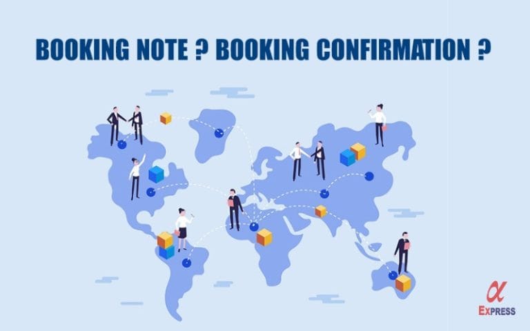 Booking note là gì? Quy trình lấy Booking Note từ hãng vận tải